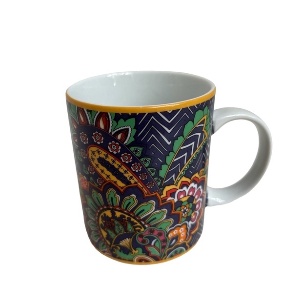 Vera Bradley | Dining | Vera Bradley Venetian Paisley Coffee Cup Mug ...